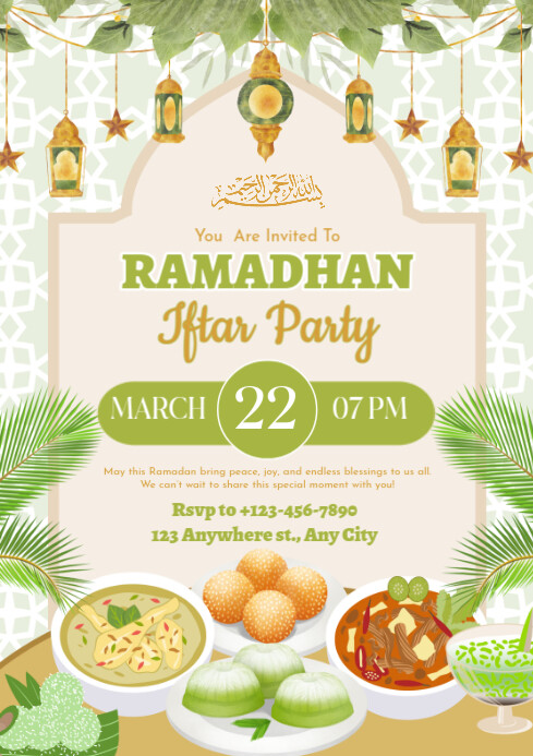 Copy of Ramadhan Iftar Party | PosterMyWall