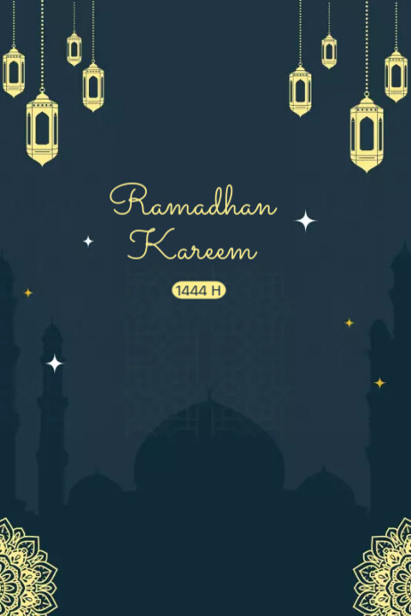 ramadhan kareem Template | PosterMyWall