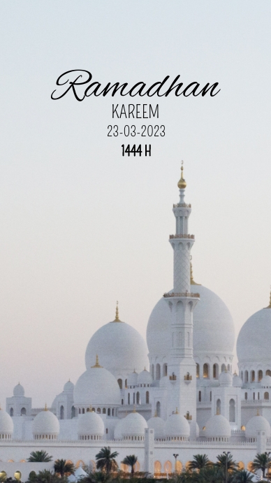 Ramadhan kareem Template | PosterMyWall