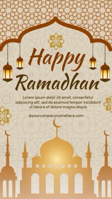 Modèle Ramadhan Kareem flyer | PosterMyWall