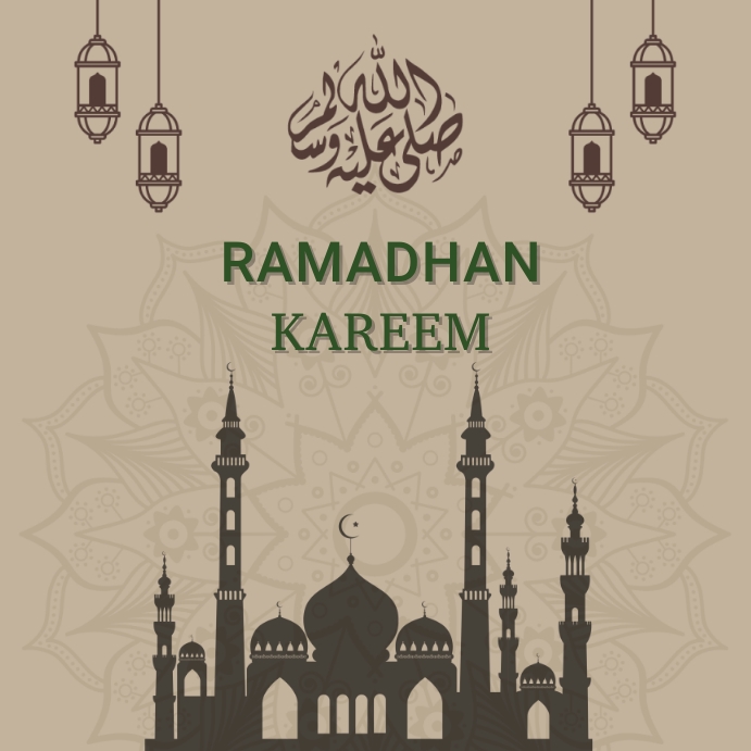 Ramadhan Post Instagram Template | PosterMyWall