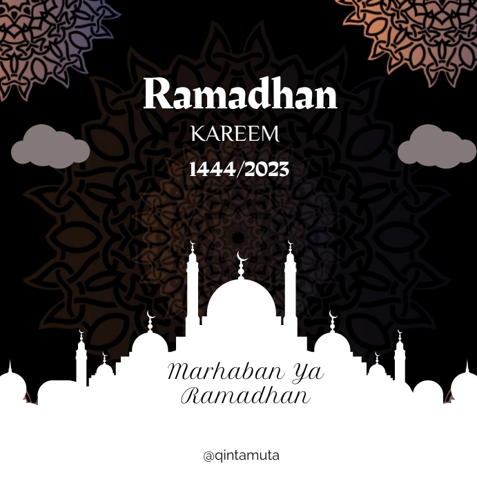 Posting Ramadhan Instagram Templat | PosterMyWall