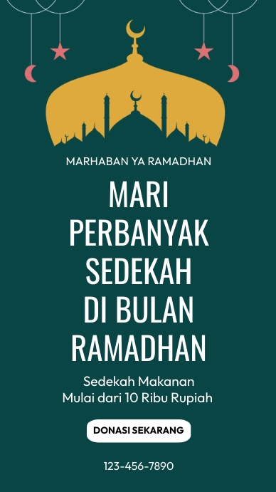 Plantilla de Ramadhan Post story | PosterMyWall