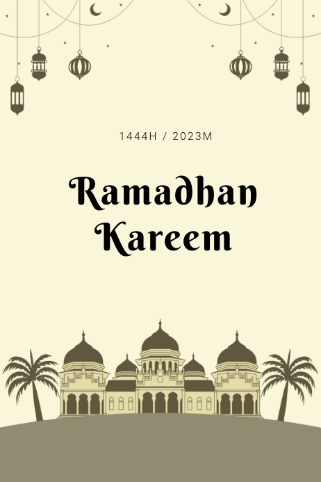 Ramdhan Kareem Template | PosterMyWall