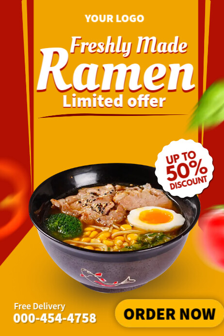 Ramen Best Deals Template | PosterMyWall