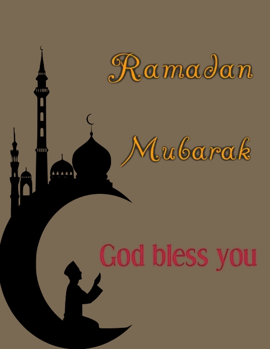 Ramzan card Template | PosterMyWall