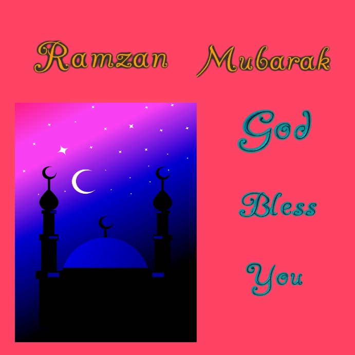 Ramzan card Template | PosterMyWall