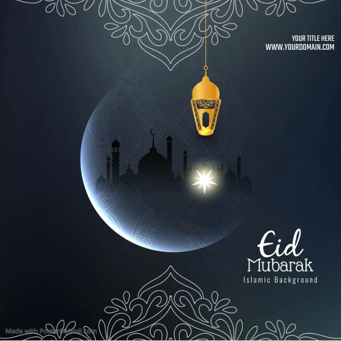 Ramzan eid mubarak (2) Template | PosterMyWall