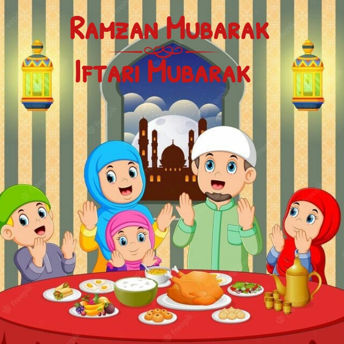 Ramzan iftari instagram post Template | PosterMyWall