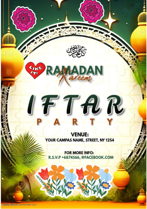 Ramzan Kareem Template | PosterMyWall