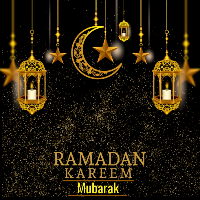 Ramzan Mubarak islamic greeting template | PosterMyWall