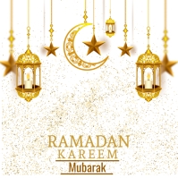 Ramzan Mubarak islamic greeting template | PosterMyWall