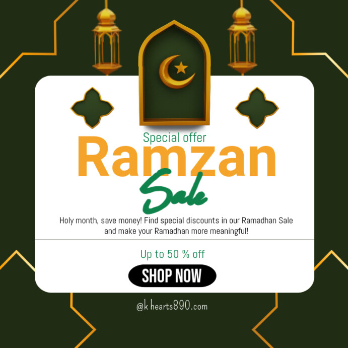 Modèle Ramzan sale | PosterMyWall
