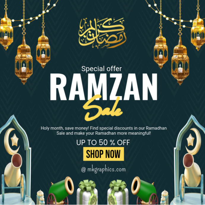 Ramzan sale Templat | PosterMyWall