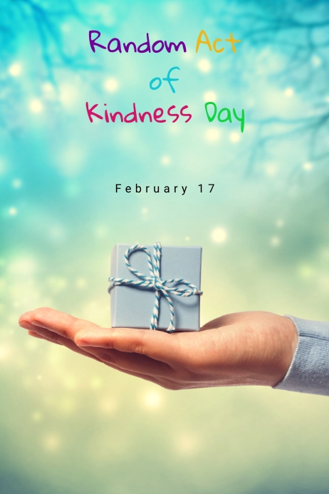 Random Act of Kindness Day Template | PosterMyWall