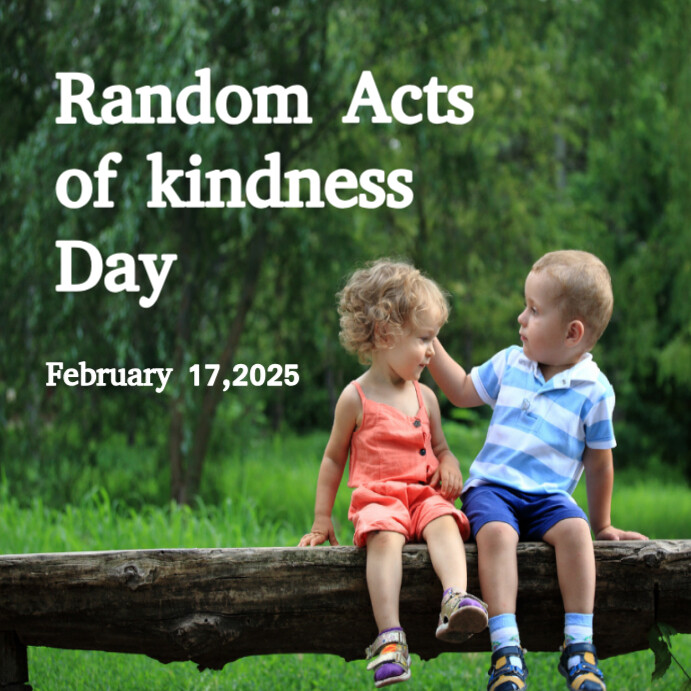 Random Acts Of Kindness Day Instagram Post Template | PosterMyWall