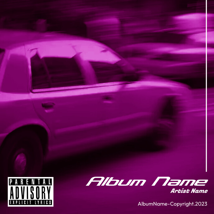 Rap Album car Template | PosterMyWall