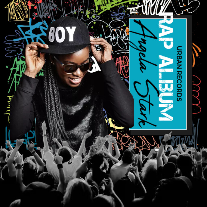 Rap Album Cover Templat | PosterMyWall