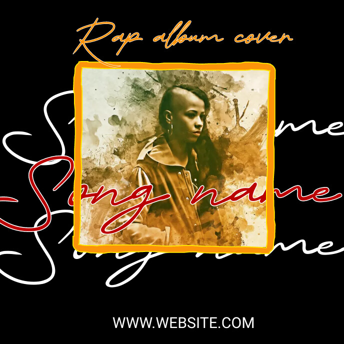 Rap Album Cover Template | PosterMyWall