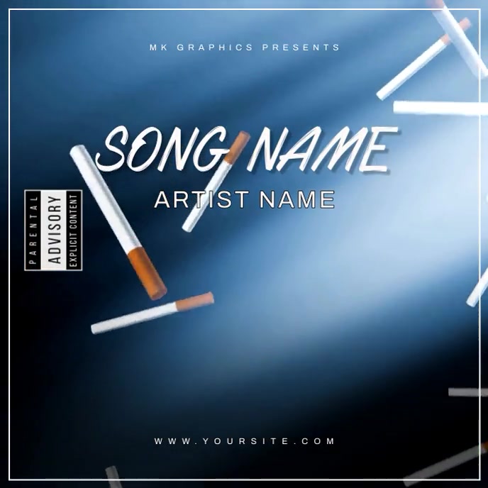 Rap Album cover Template | PosterMyWall