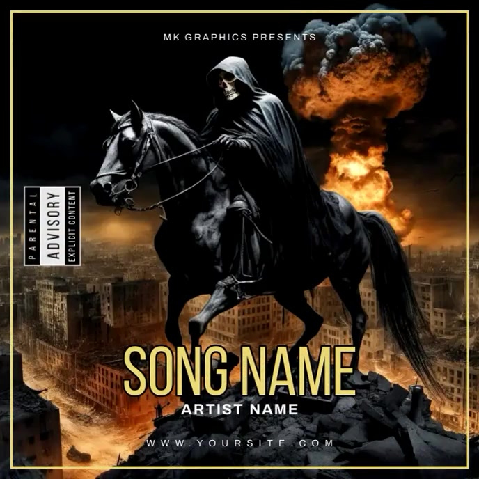 Rap Album cover Template | PosterMyWall