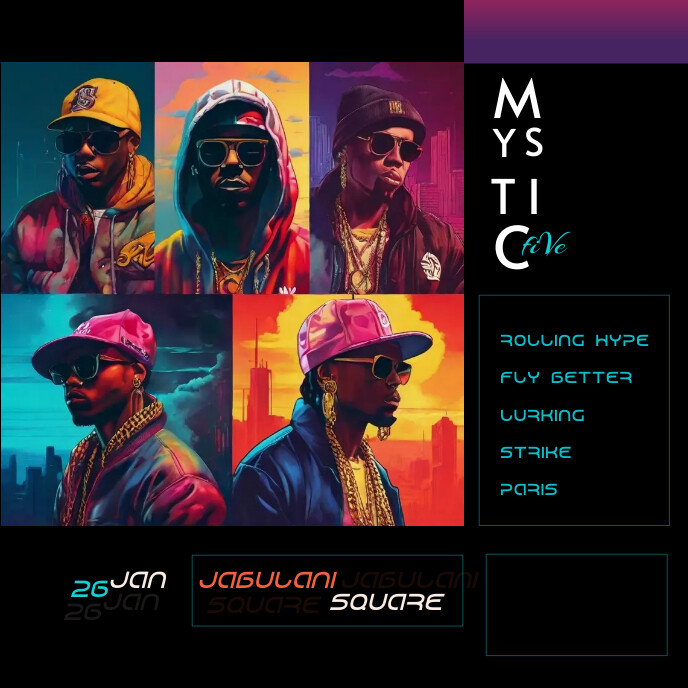 Rap album cover Template | PosterMyWall