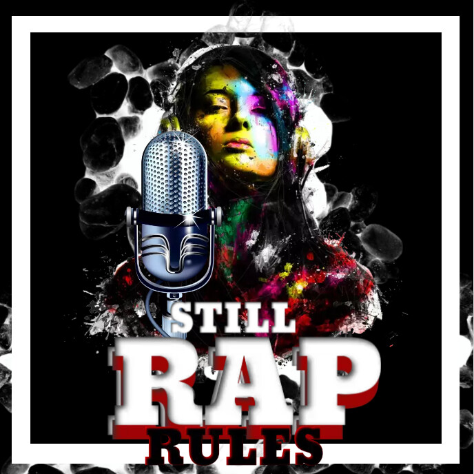 Plantilla de rap album cover | PosterMyWall