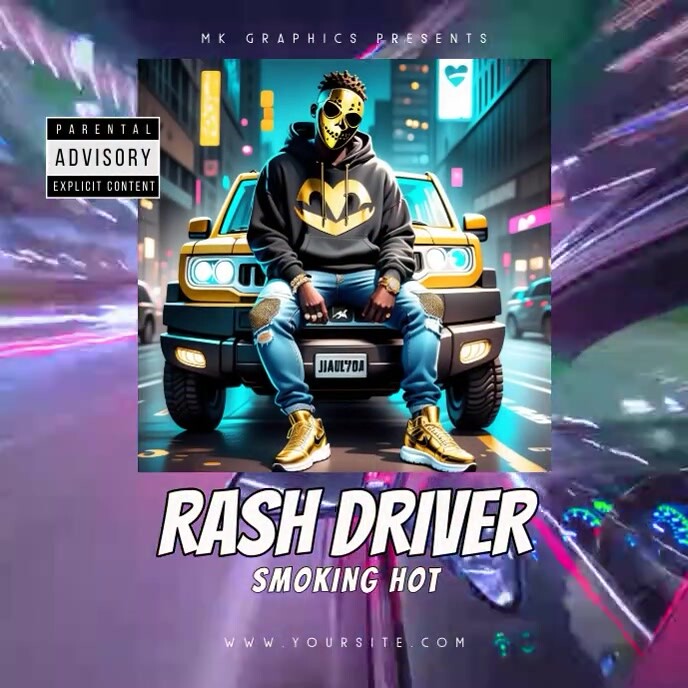 Rap Album cover Template | PosterMyWall