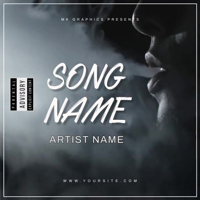 Modèle Rap Album cover | PosterMyWall