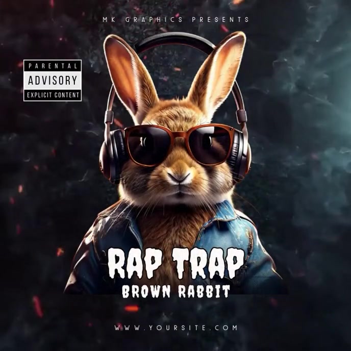 Rap Album cover Template | PosterMyWall