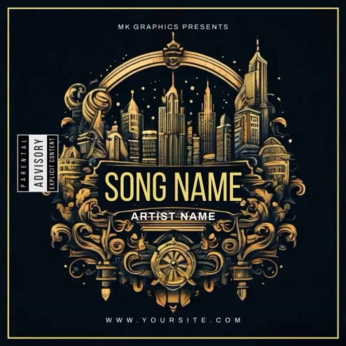 Rap Album cover Template | PosterMyWall