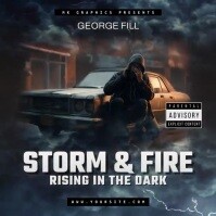 rap music, hip hop, album cover, abstract Template | PosterMyWall