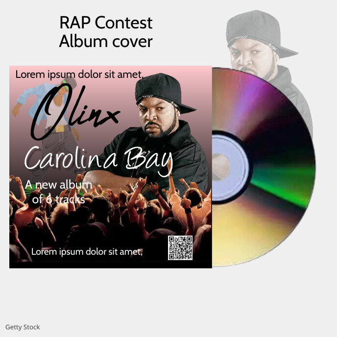 RAP album cover flyer Template | PosterMyWall