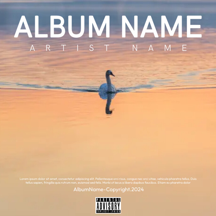 Plantilla de Rap Album Goose | PosterMyWall