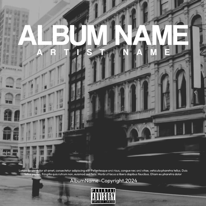 Copy of Rap Album Urban | PosterMyWall