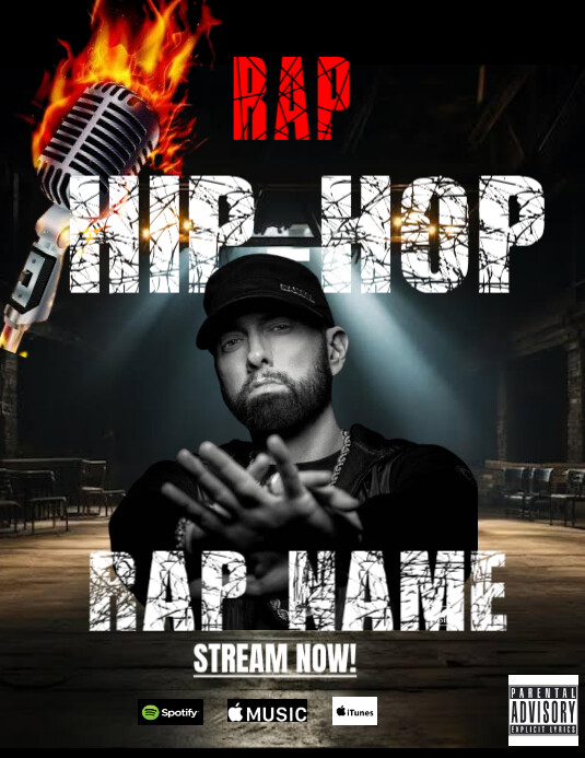 Rap cover Design templates | PosterMyWall