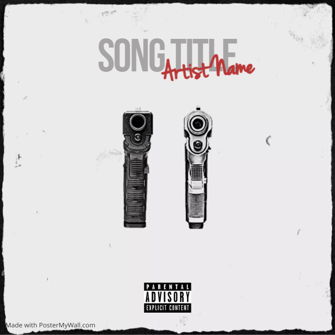 Rap Hip-Hop Trap R&B Album Mixtape Single Song Ep Cover Art/Artwork ...