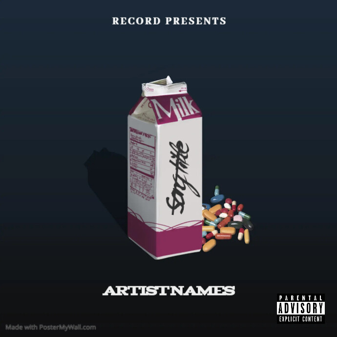 Copy of Overdose - Rap Hip-Hop Trap R&B Mixtape Single Song EP Cover ...