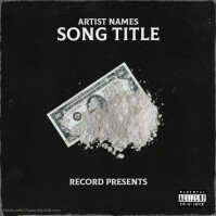 Rap Trap Hip-Hop R&B Cover Art Artwork - Explosion. Template | PosterMyWall