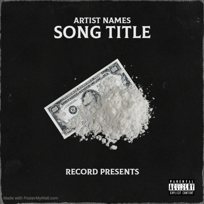 Rap Hip-Hop Trap R&B Mixtape Single Song EP Cover - Snowly Bread ...