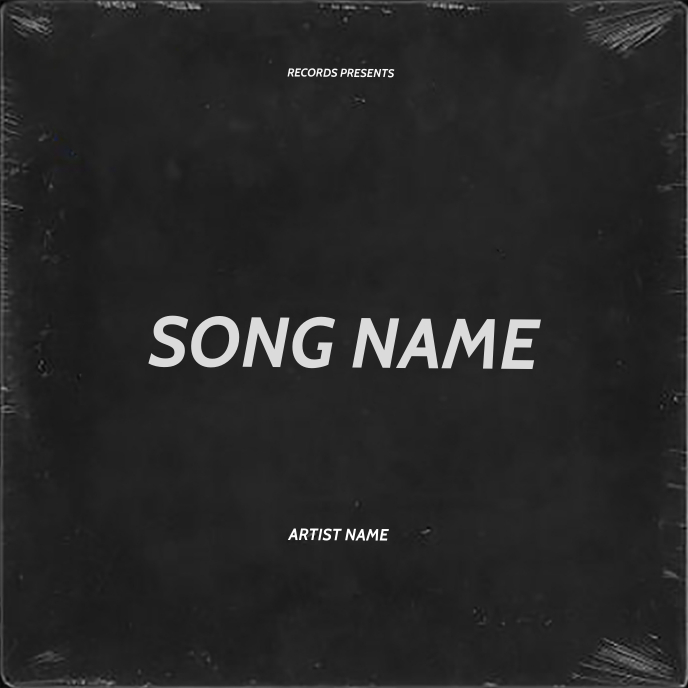 rap mixtape cover art design template | PosterMyWall