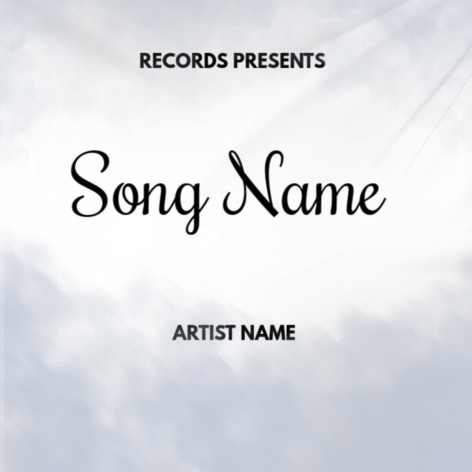 rap mixtape cover art design template | PosterMyWall