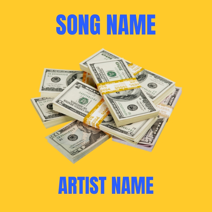 Rap Mixtape Money Album Cover Template | PosterMyWall