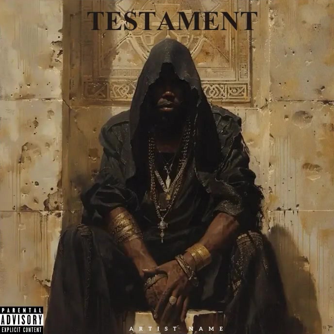 rap music, hip hop, album cover, abstract (1) Template | PosterMyWall