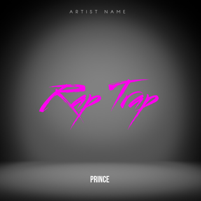 Plantilla de Rap trap . mixtape cover | PosterMyWall