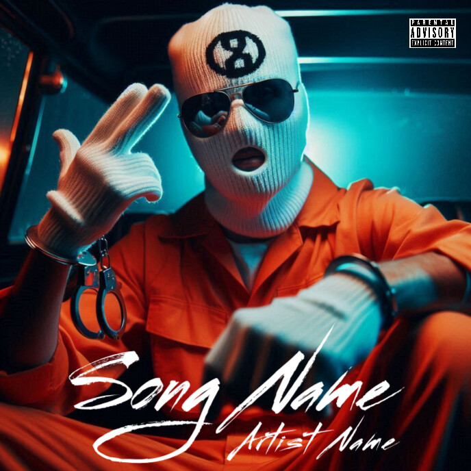 Copy of Rap trap album cover art work template | PosterMyWall