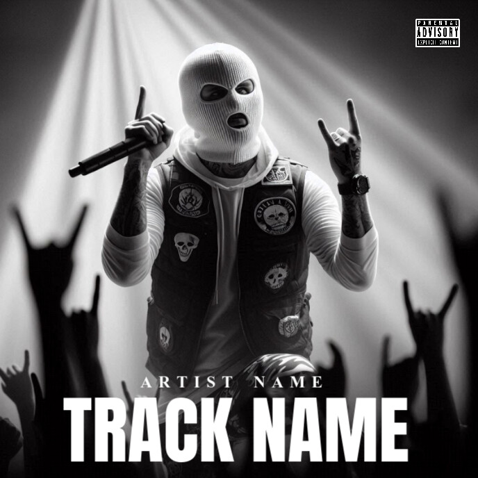 Copy of Rap trap album cover | PosterMyWall