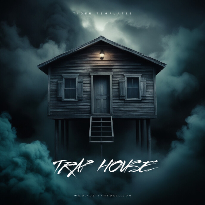 Plantilla de Rap trap album cover | PosterMyWall