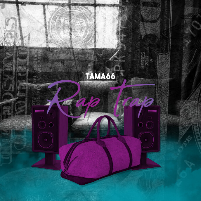 Rap Trap Hip-Hop Mixtape Album Cover Maker Template | PosterMyWall