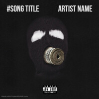 Rap Trap Hip-Hop R&B Cover Art Artwork - X Lab. Template | PosterMyWall